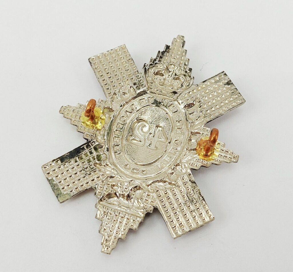 Restrike WW1 42nd Black Watch Cap Badge - Sally Antiques