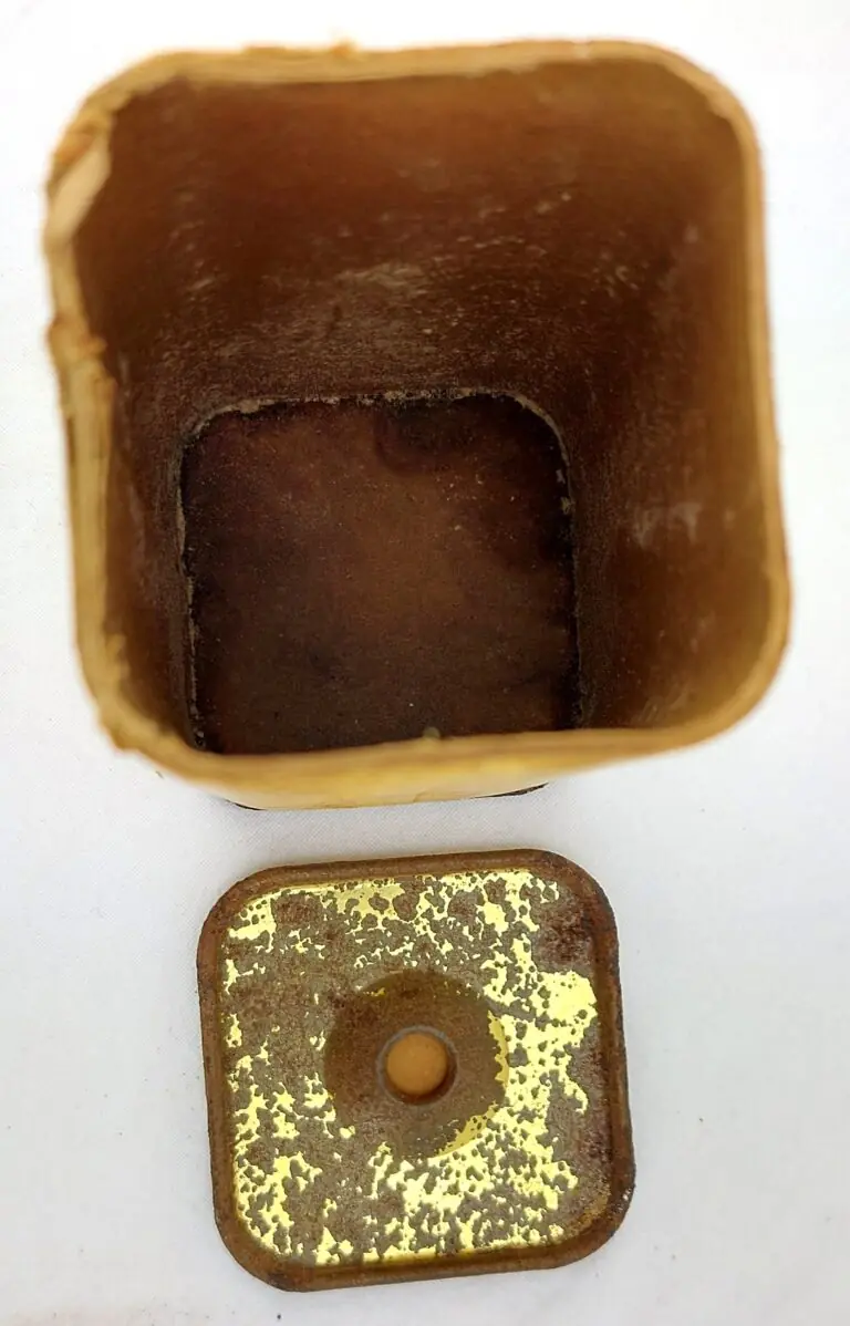 US, WW2, Empty TNT Package, "High Explosive TNT 1/2 Pound Net, Corps of ...