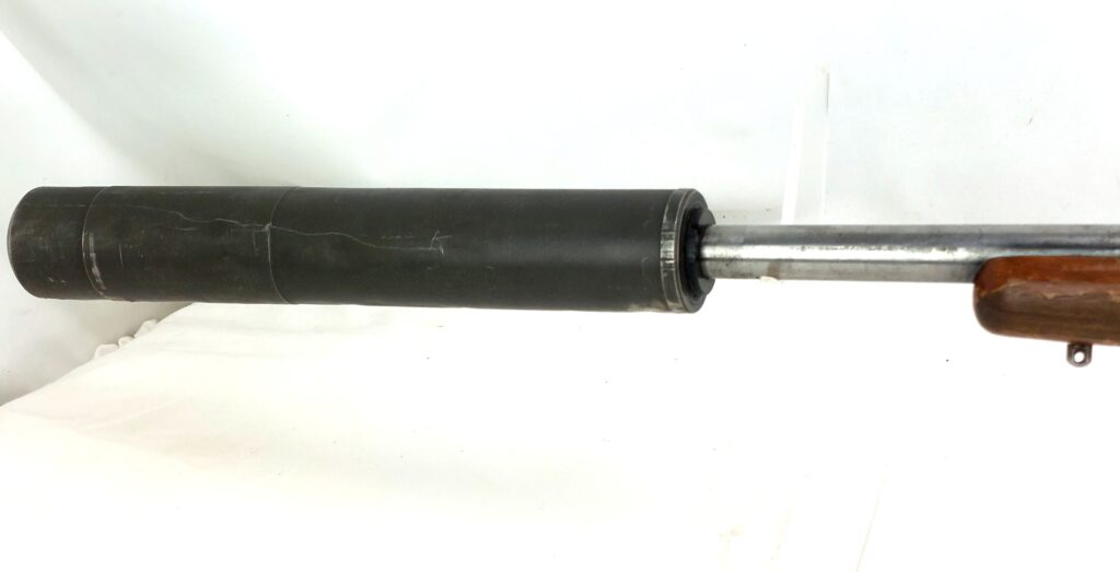 USA, Sturm Ruger .22-250 M77 Bolt Action Rifle with Silencer/Moderator ...