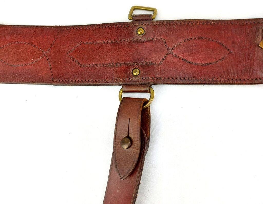 British, WW1, c.1917, Officers Sam Browne Belt and Cross Strap - Sally ...