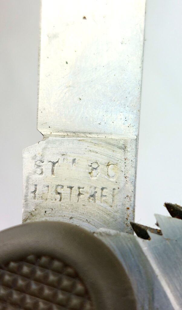 West German Army Knife (108 - GAK 1) “Bundeswehr”, c1980, 4 Blade Clasp ...