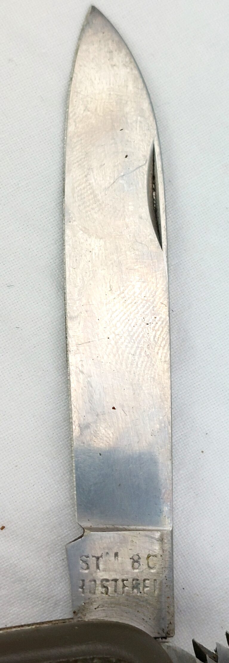 West German Army Knife (108 - GAK 1) “Bundeswehr”, c1980, 4 Blade Clasp ...