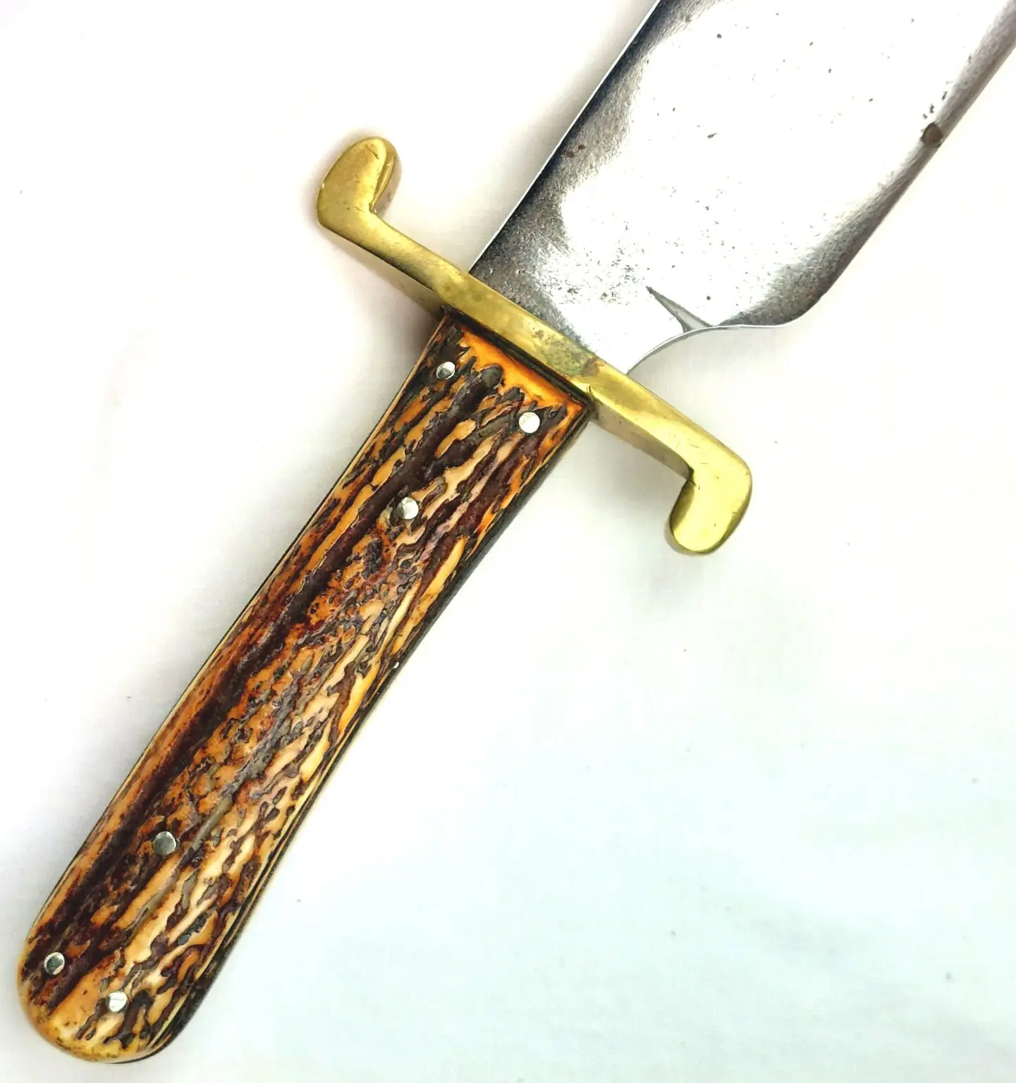 British, c1895-1906, Victorian Bowie Knife and Leather Scabbard ...