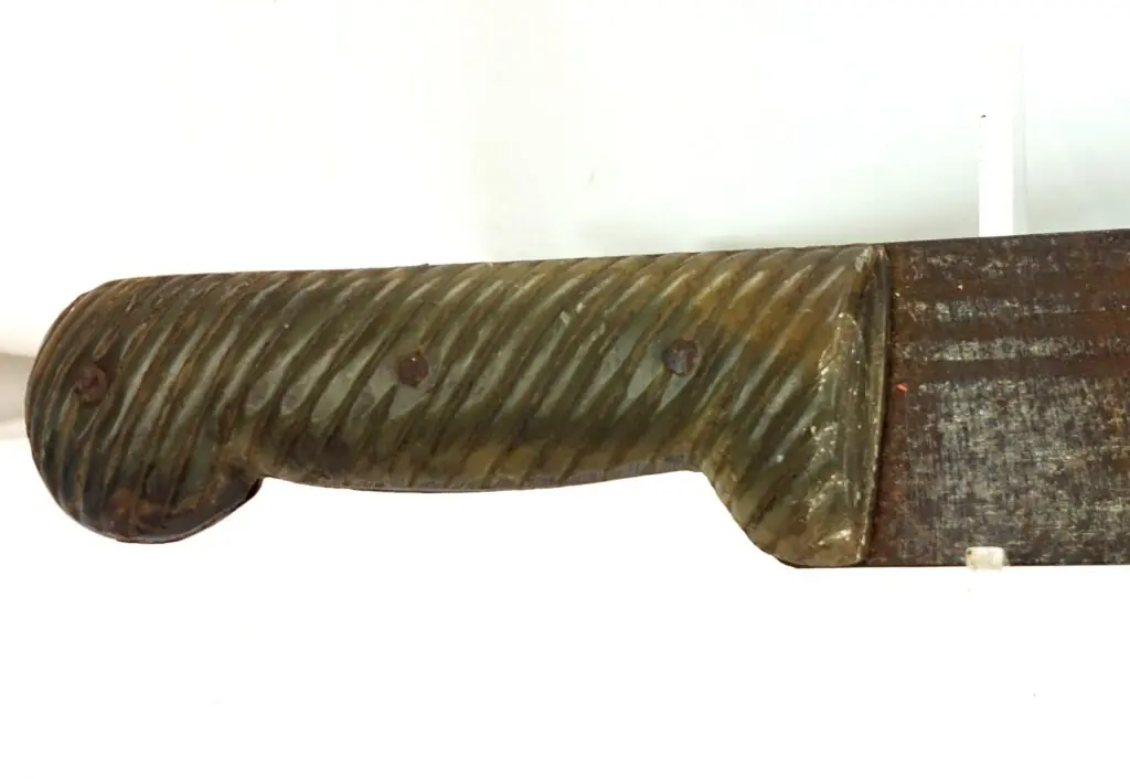 British, WW1 Era Heavy Machete, Maker marked "WHJ & Co Ltd - Sally Antiques