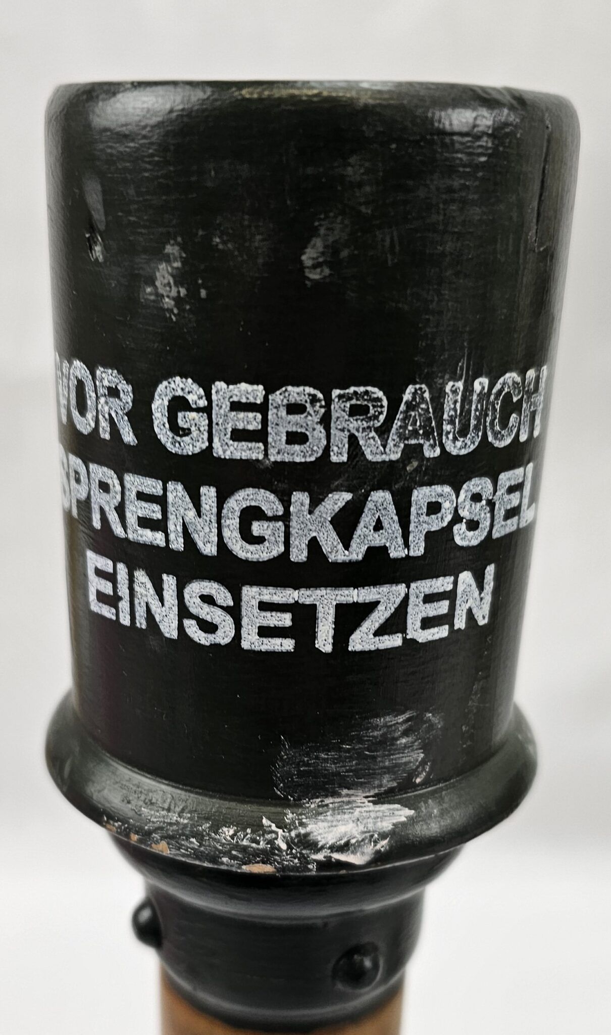 Copy WW2 German Stick Grenade - Sally Antiques