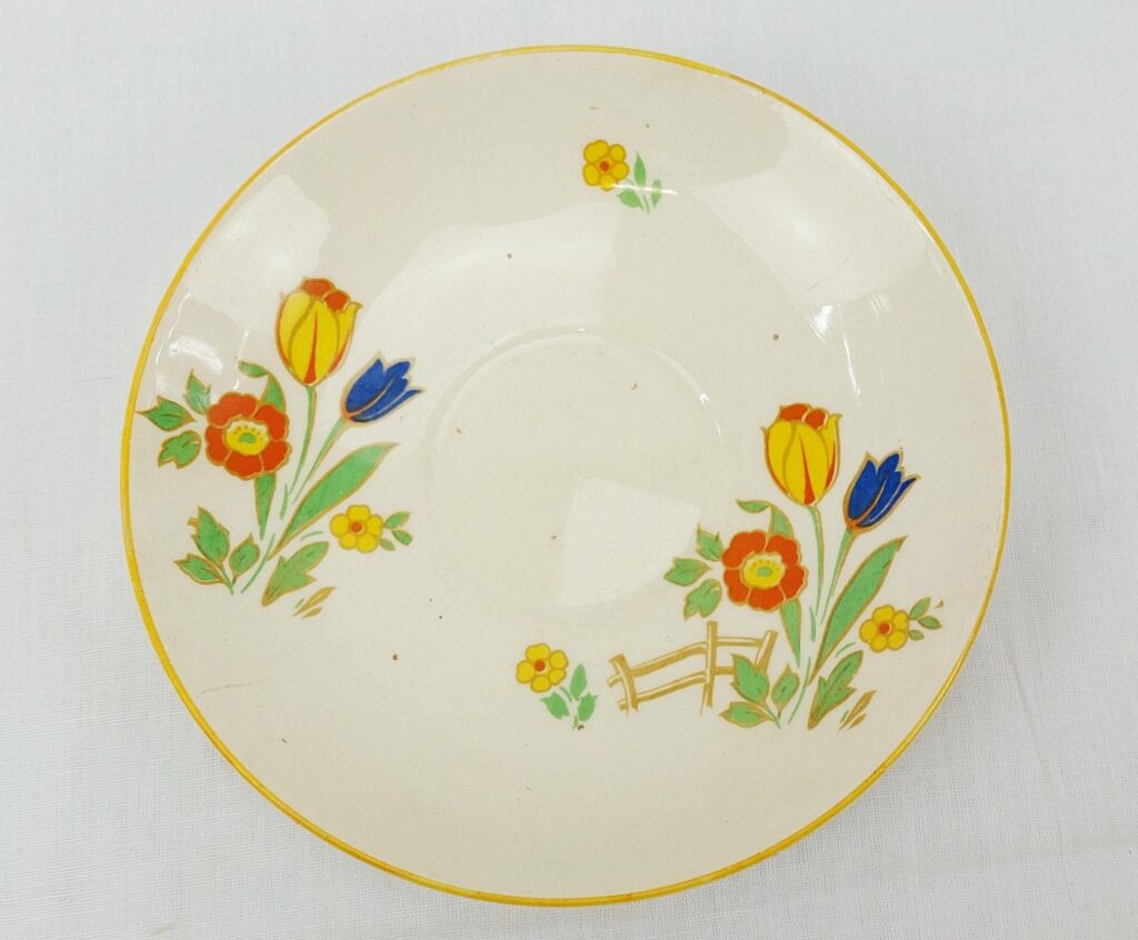 c1920’s Art Deco Thomas Forester Phoenix Ware Cup, Saucer & Plate ...