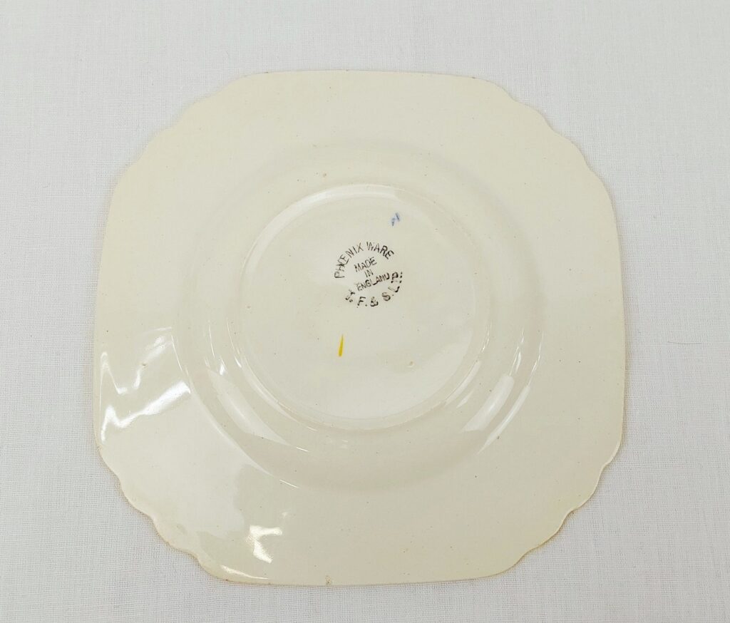 c1920’s Art Deco Thomas Forester Phoenix Ware Cup, Saucer & Plate ...