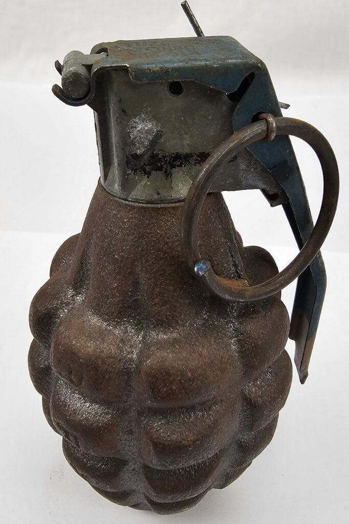 Post WW2 US Mark 2 RFX Training Grenade - Sally Antiques