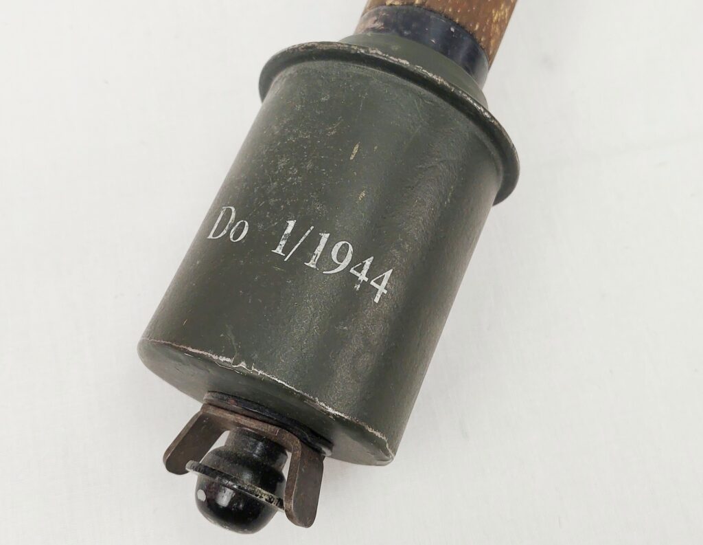 Repro Inert German WW2 Stick Grenade With Impact Fuse - Sally Antiques