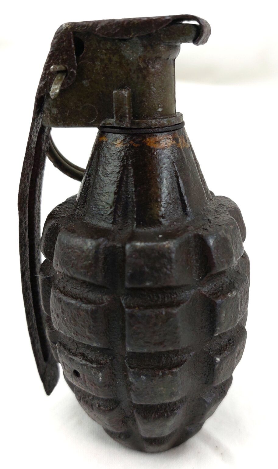 US, WW2, MKII Pineapple Grenade, By B&H, Inert - Sally Antiques
