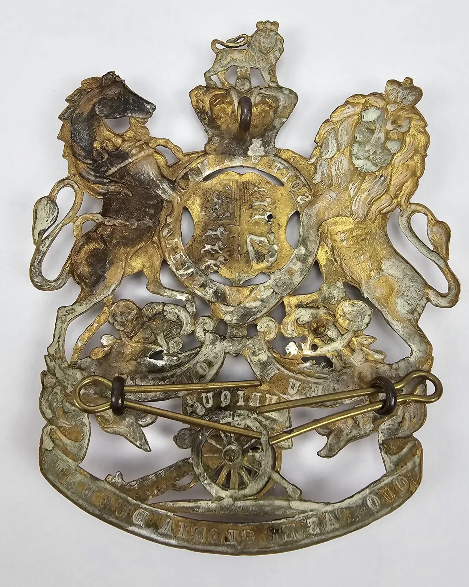 Victorian Royal Artillery Helmet Plate - Sally Antiques