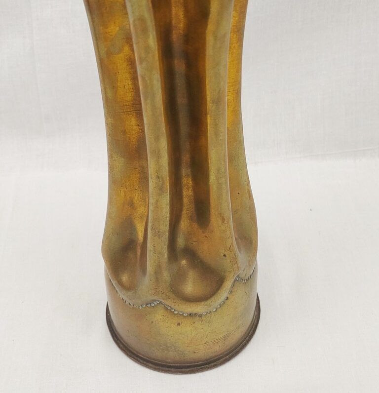 WW1 French Verdun Trench Art Shell Case - Sally Antiques