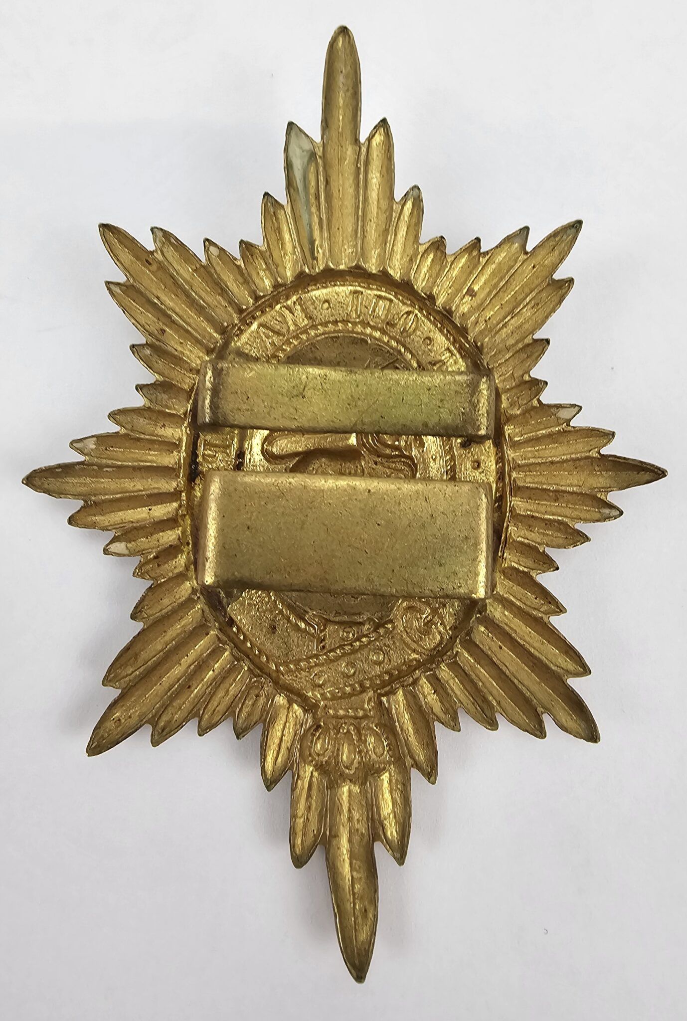 c WW1 British Worcester Regiment Cross Belt Plate - Sally Antiques