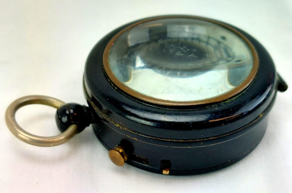 British, Negretti & Zambra 'Prospecting' Compass and Magnifying glass ...