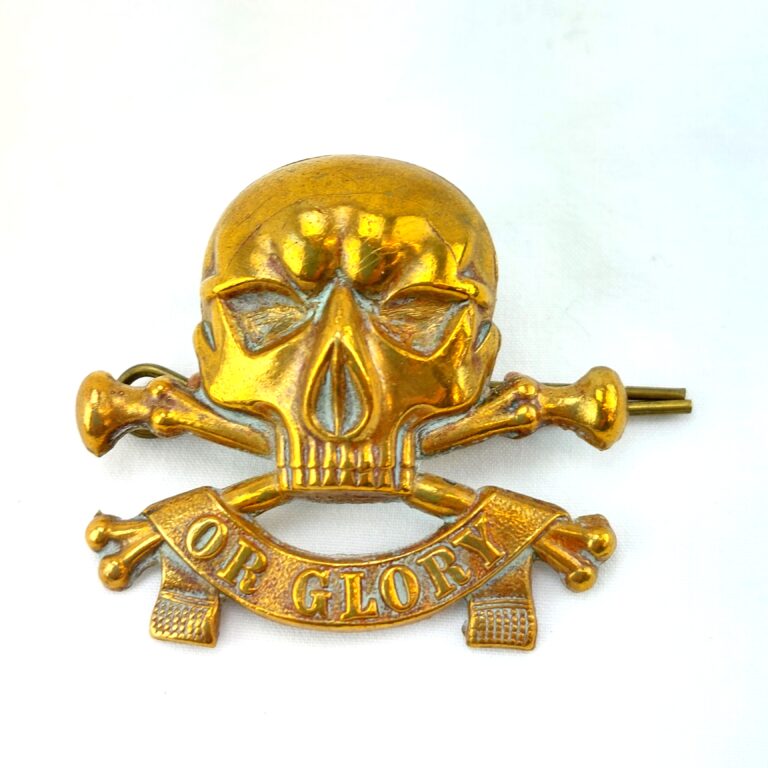 British, Original 17th/21st Lancers - Death or Glory - Economy Brass ...