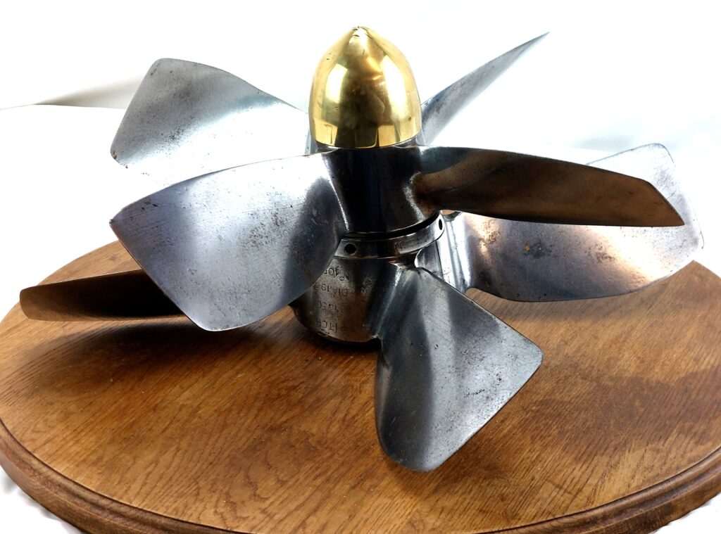 British, WW2, 21" Mk VIII Royal Navy Submarine Torpedo Propeller ...