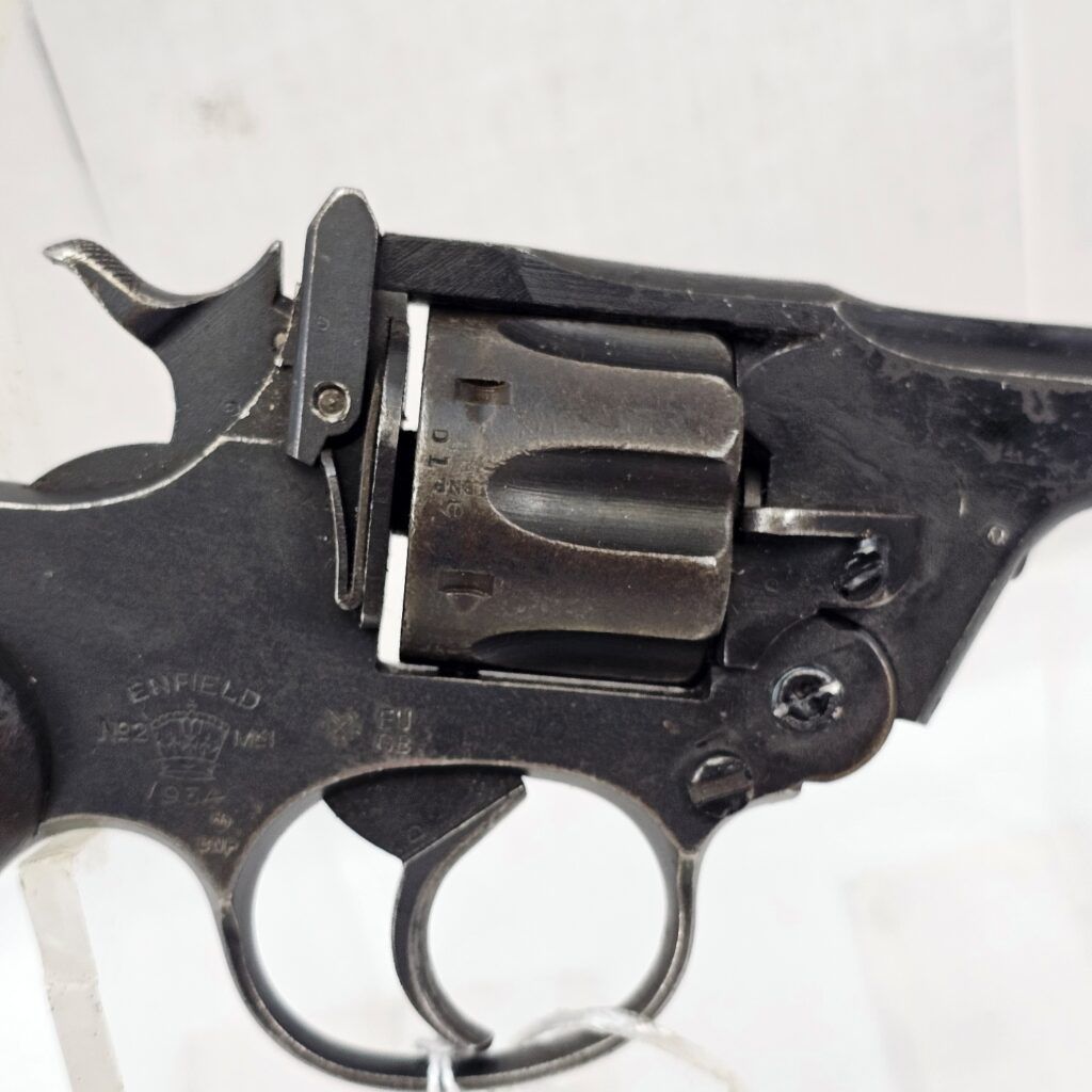 British, WW2, Enfield .38 No2 Mk1* Revolver, Dated 1934, Deactivated #3 ...