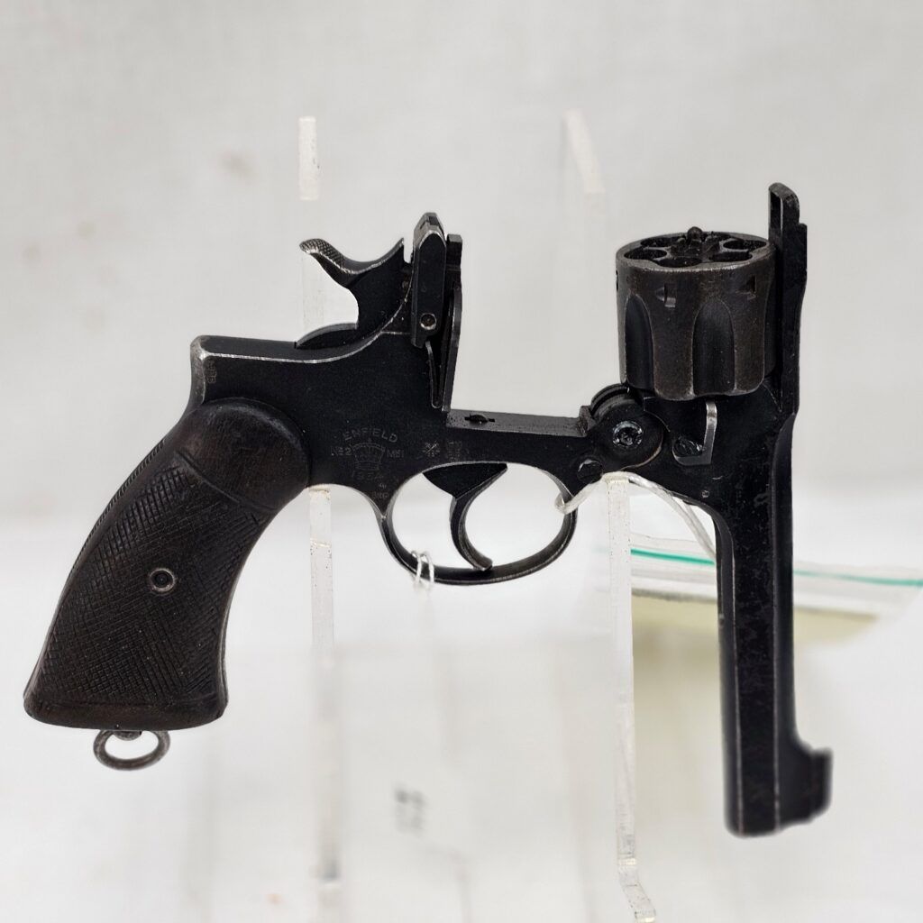 British, WW2, Enfield .38 No2 Mk1* Revolver, Dated 1934, Deactivated #3 ...