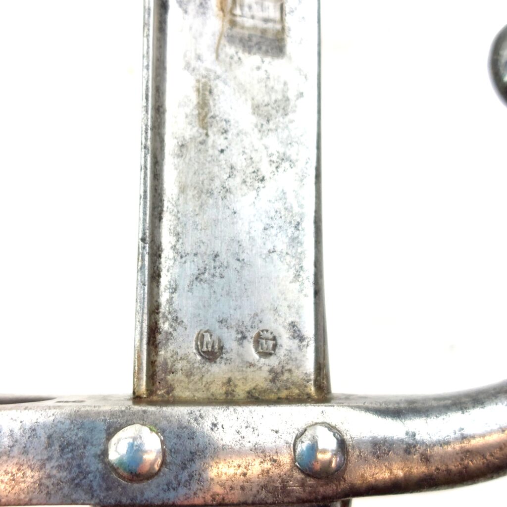 French, 1874 Pattern T-Back Gras Sword Bayonet and Scabbard with ...