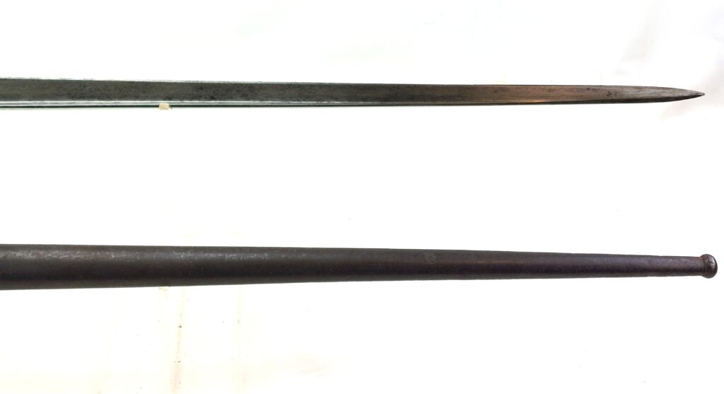 French, 1874 Pattern T-Back Gras Sword Bayonet and Scabbard with ...