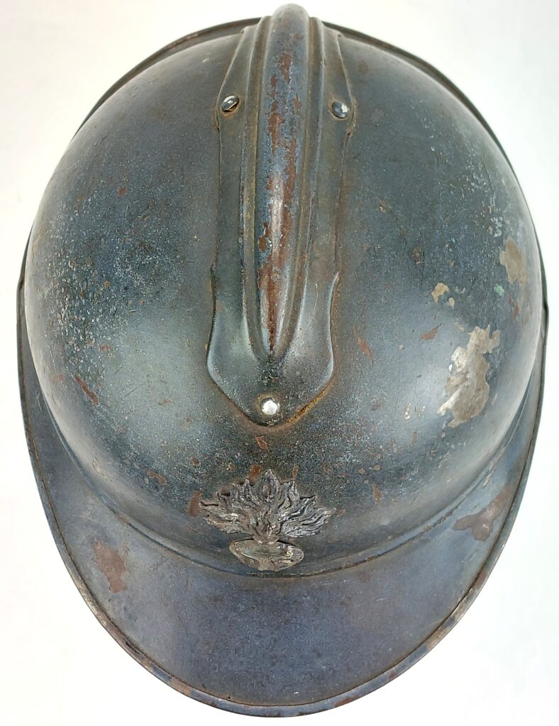 French, WW1, Adrian Infantry Helmet - Sally Antiques