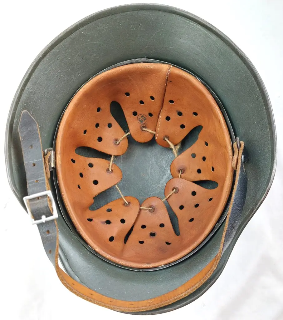 German, WW2, 1940, Original M35 Heer Helmet SE62, with Replacement ...