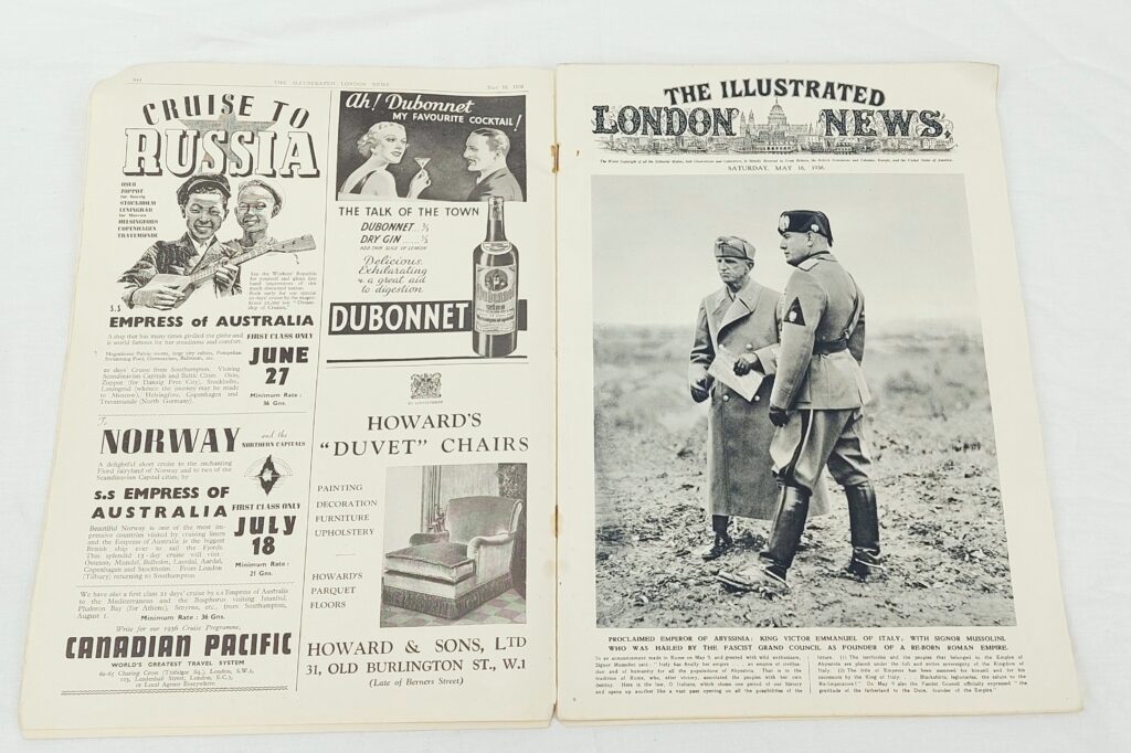 The Illustrated London News May 16th 1936 - Sally Antiques