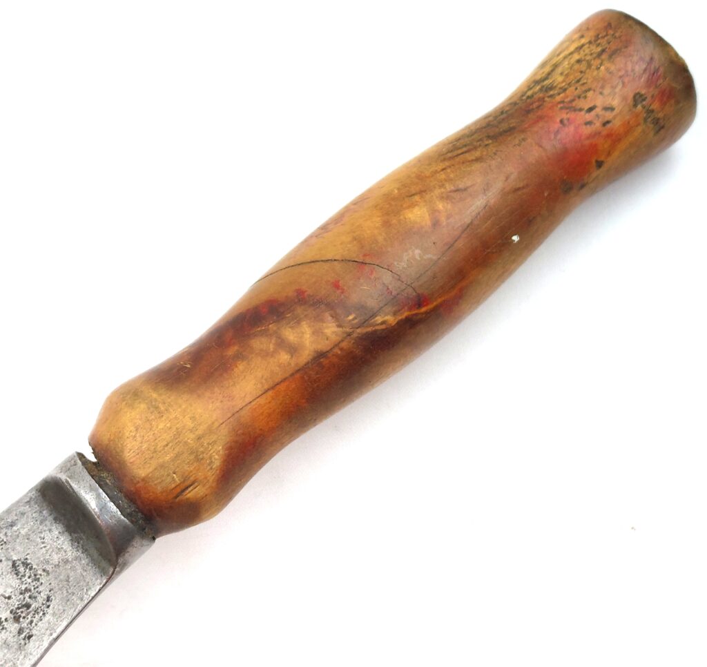 Original, Red Indian Knife & Beaded Sheath - Sally Antiques