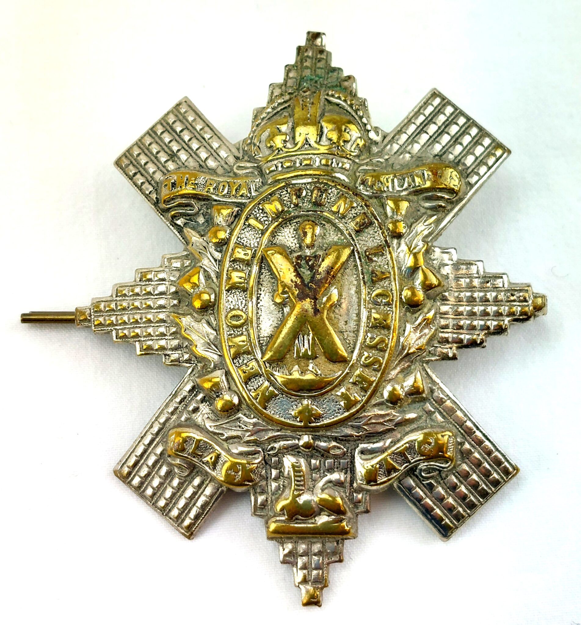 Scottish, WW1/WW2, Original The Royal Highlanders Black Watch UNUSUAL ...