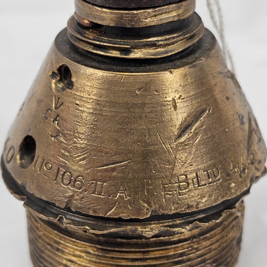 WW1 British No. 106 Artillery Fuse - Sally Antiques