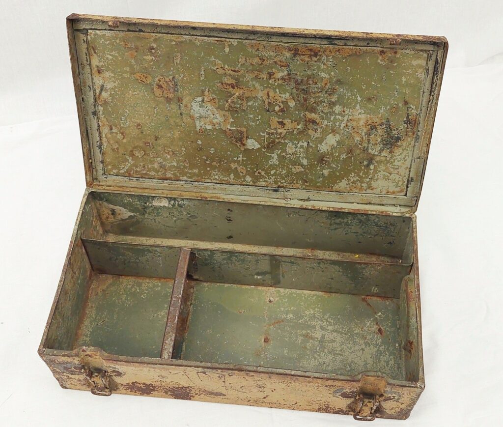 WW2 German Verbandkasten First Aid Steel Case - Sally Antiques
