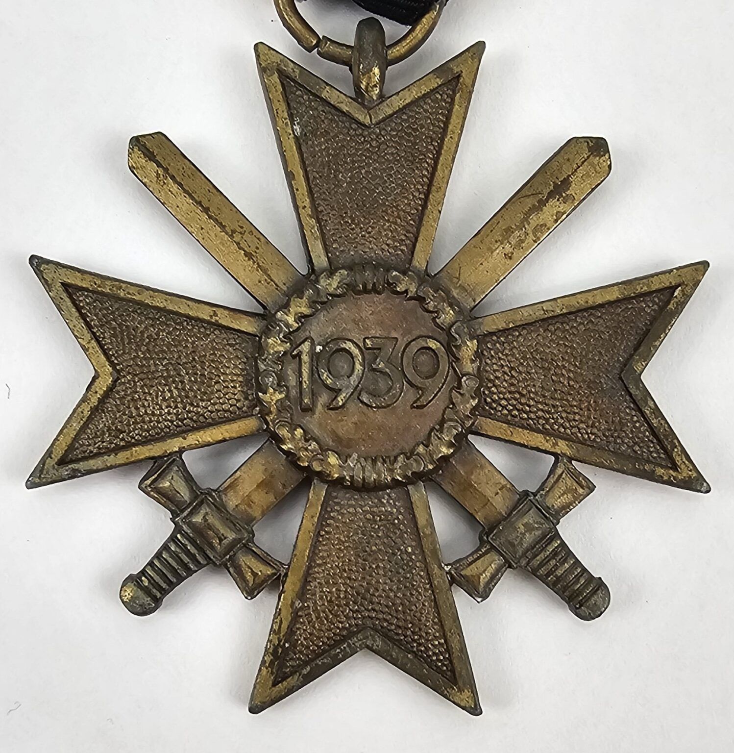 WW2 German War Merit Cross 2nd Class With Swords - Sally Antiques