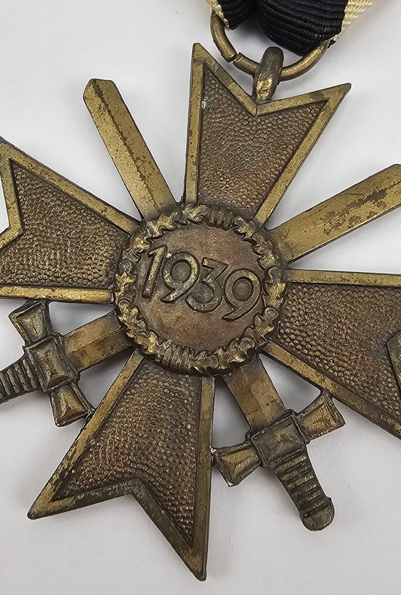 WW2 German War Merit Cross 2nd Class With Swords - Sally Antiques