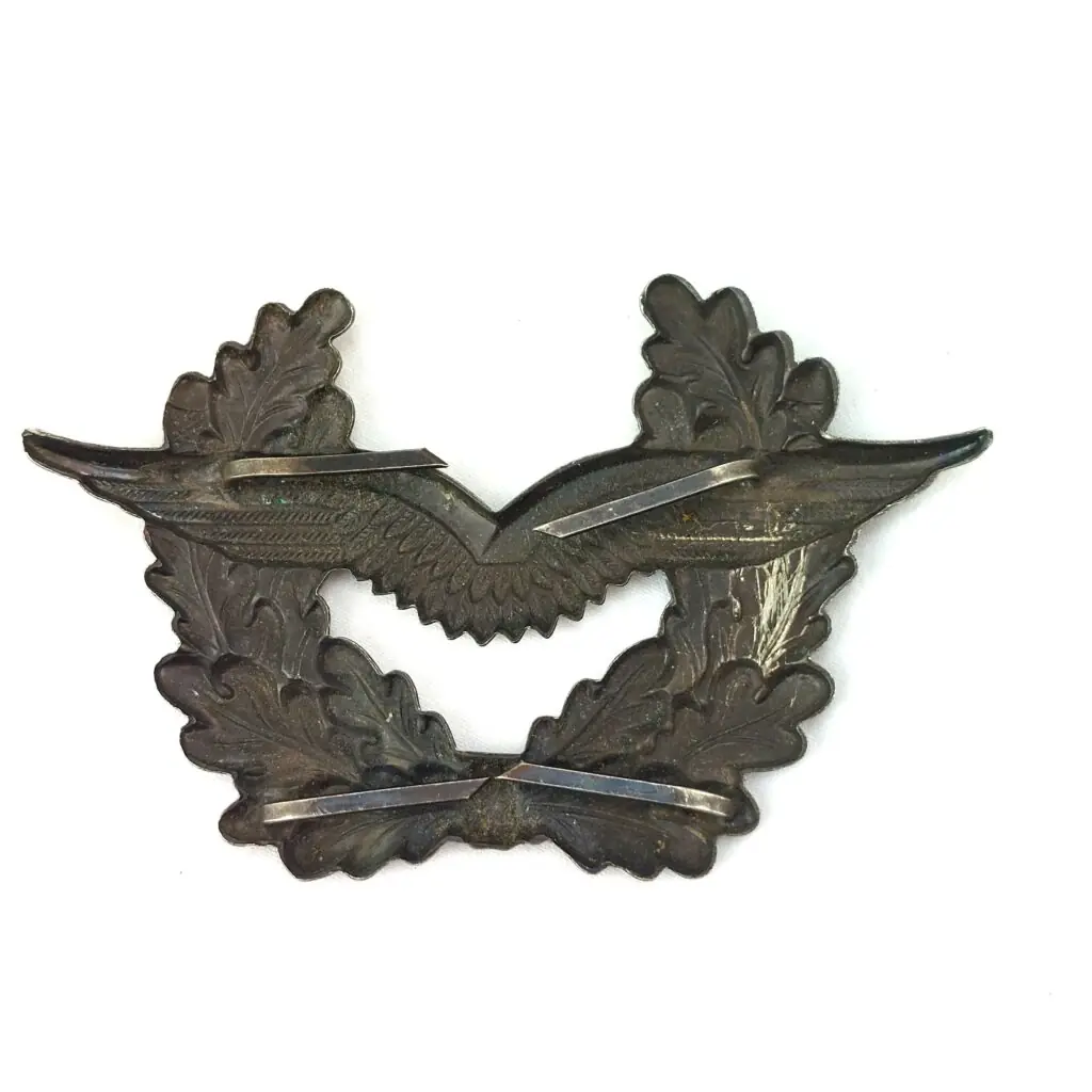 West German, Federal Republic of Germany Air Force Gunmetal Cap Badge ...