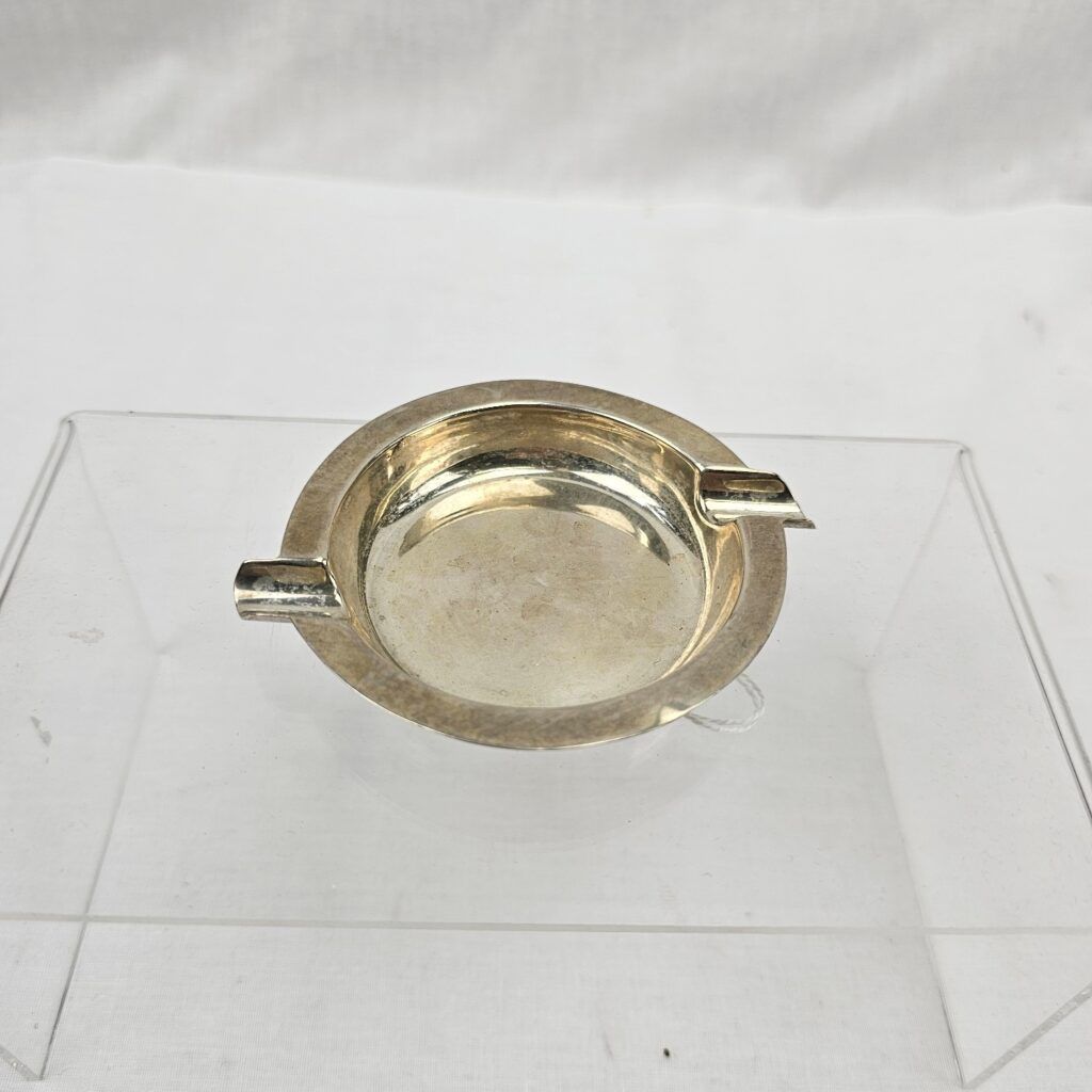 Birmingham 1920 Silver Ashtray - Sally Antiques