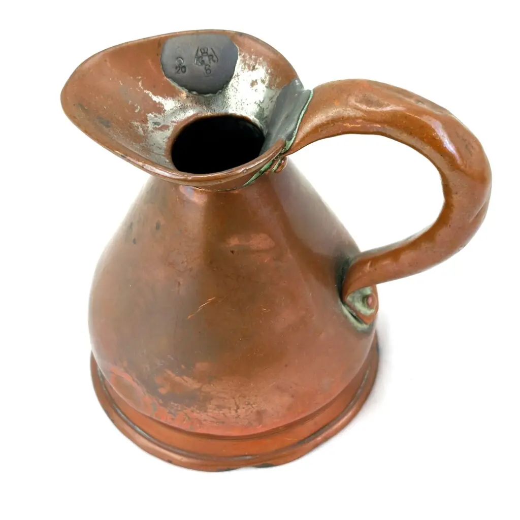 British, GR Royal Navy Gill Lipped Rum Measure, Made in Birmingham ...