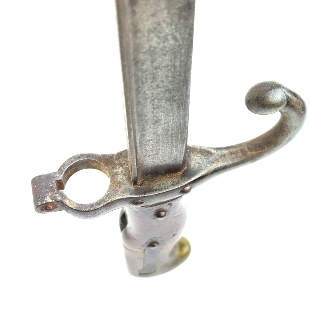 French, 1874 Pattern T-Back Gras Sword Bayonet, dated 1879, Made at ...