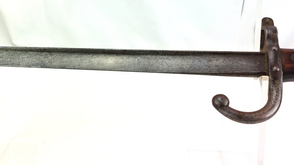French, 1874 Pattern T-Back Gras Sword Bayonet, dated 1879, Made at ...