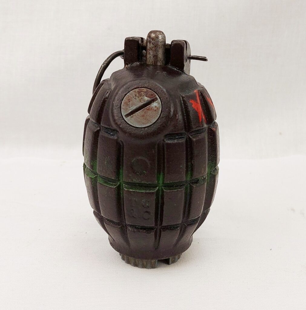 Inert 1943 Dated No 36 Mk 1 Mills Bomb By T G & Co - Sally Antiques