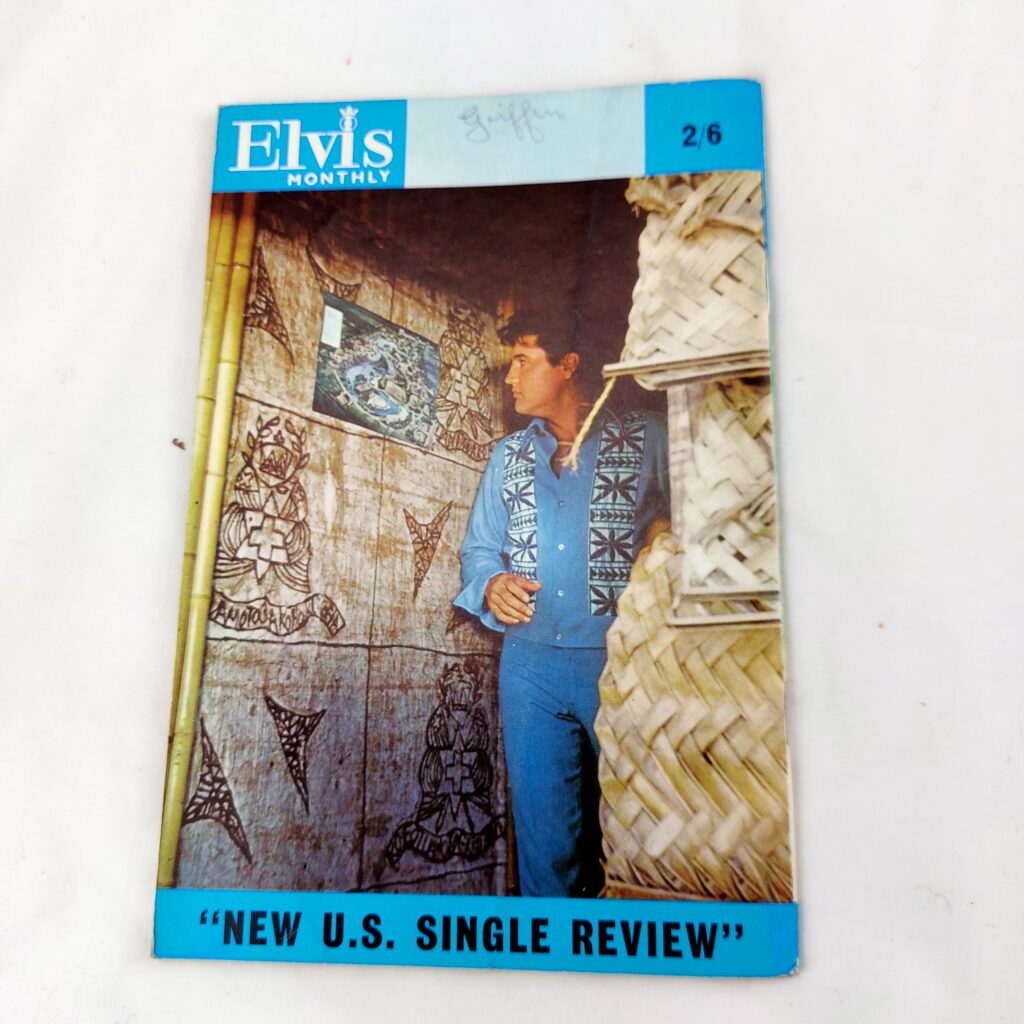 Original, 1960-2000, Elvis Monthly Magazine – Issue No. 101, 9th Year ...