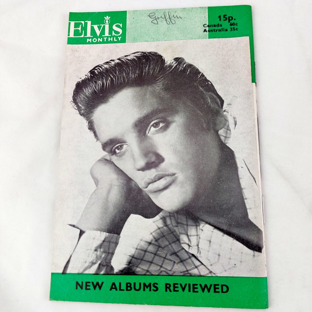 Original, 1960-2000, Elvis Monthly Magazine – Issue No. 136, 12th Year ...