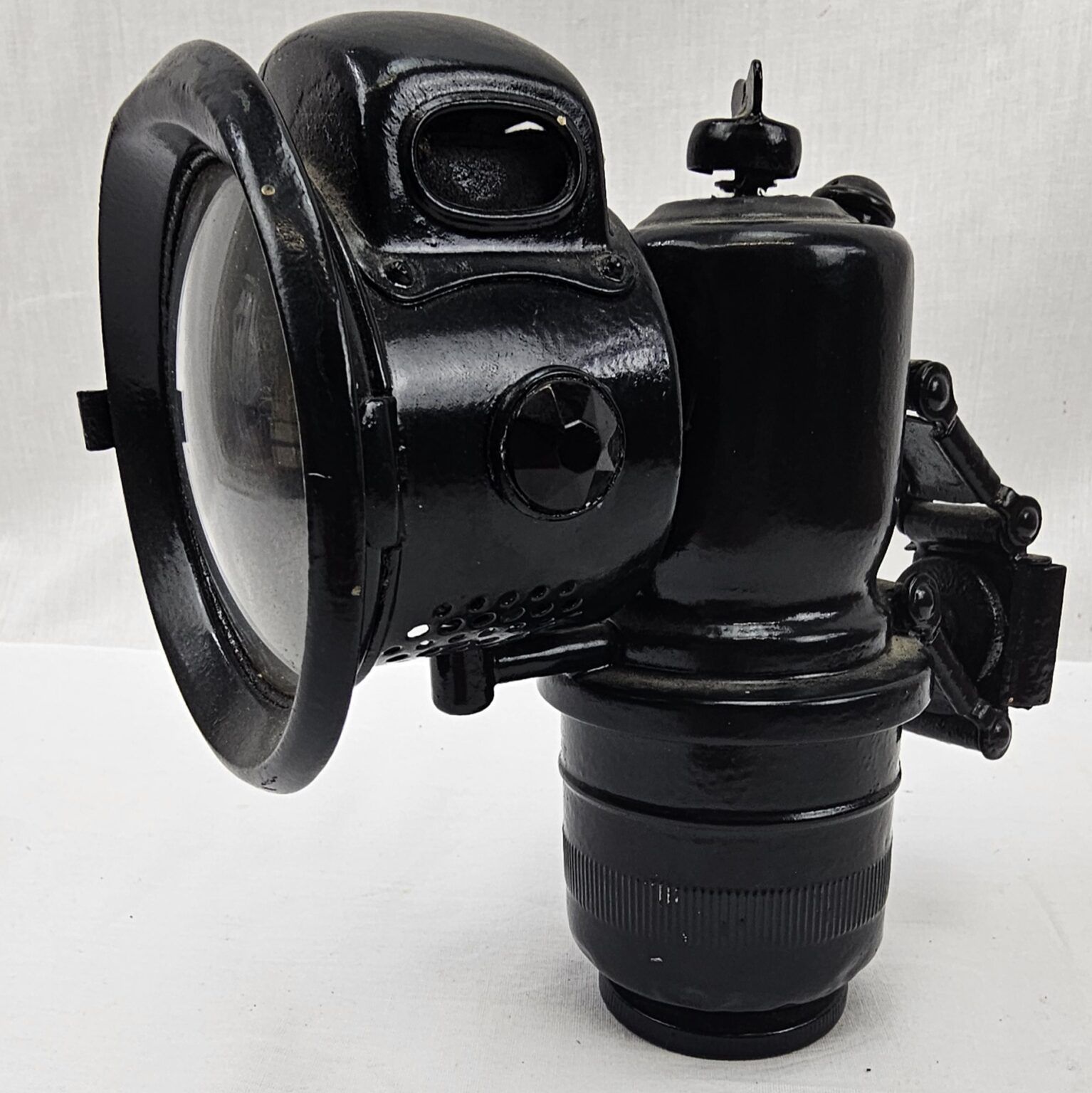 Powell And Hammer Vintage Motorcycle Lamp - Sally Antiques