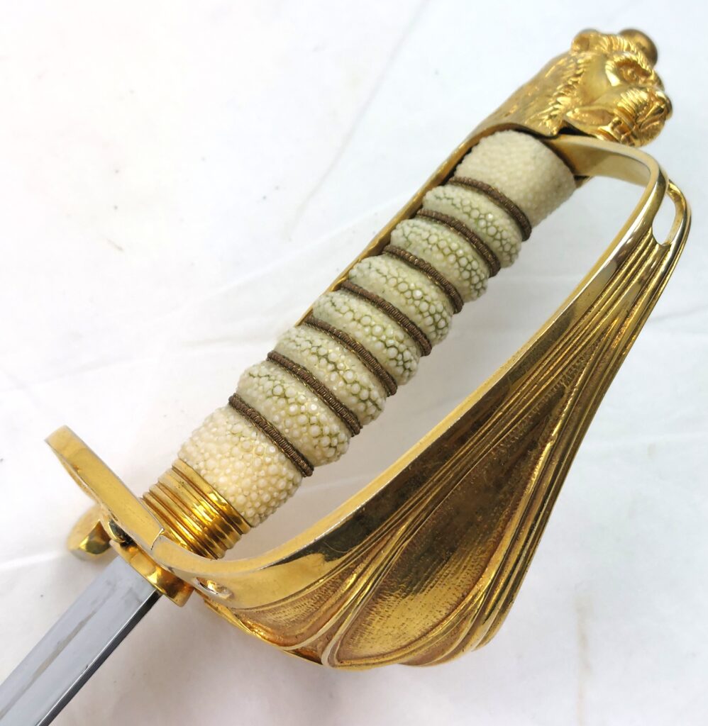 British, Royal Navy Officers 1827 Pattern Sword and Scabbard - Sally ...