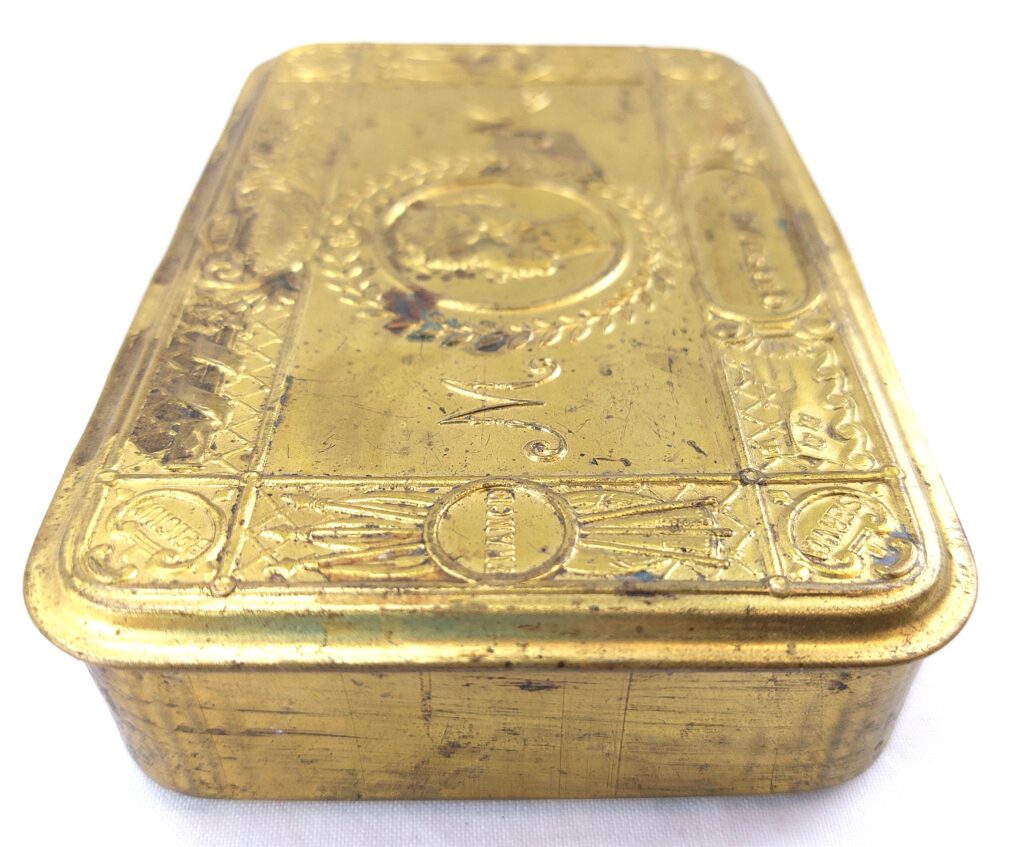 British, WW1, Princess Mary 1914 Christmas Gift Fund Box - Sally Antiques