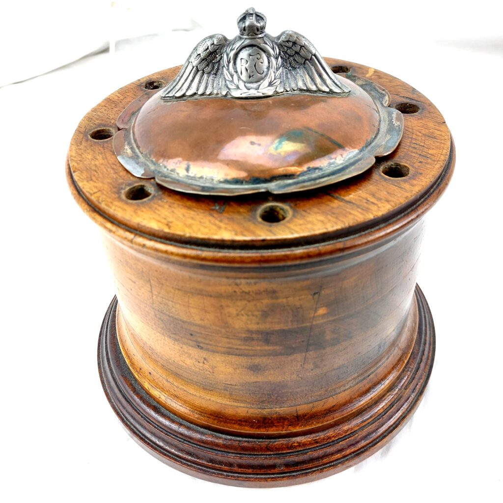 British, WW1, Royal Flying Corps (RFC) Propeller Hub Box - Sally Antiques