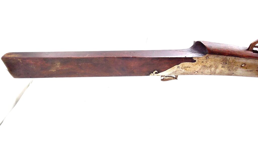 Indian, Jaipur Arsenal 19th Century White Metal Mounted Matchlock ...
