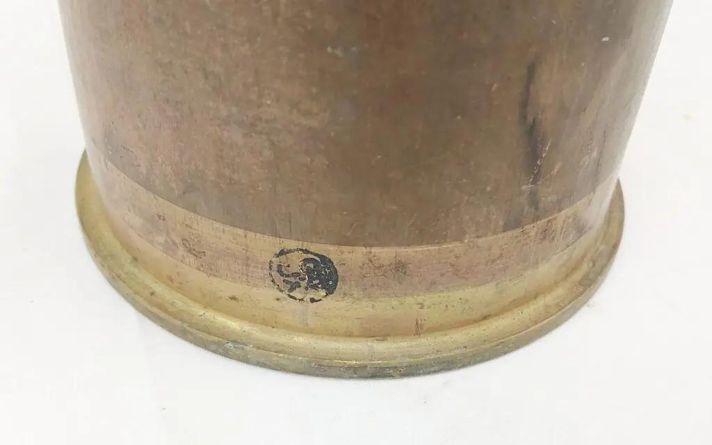 Mark 3 Royal Navy 4.5 Inch Shell Case #2 - Sally Antiques