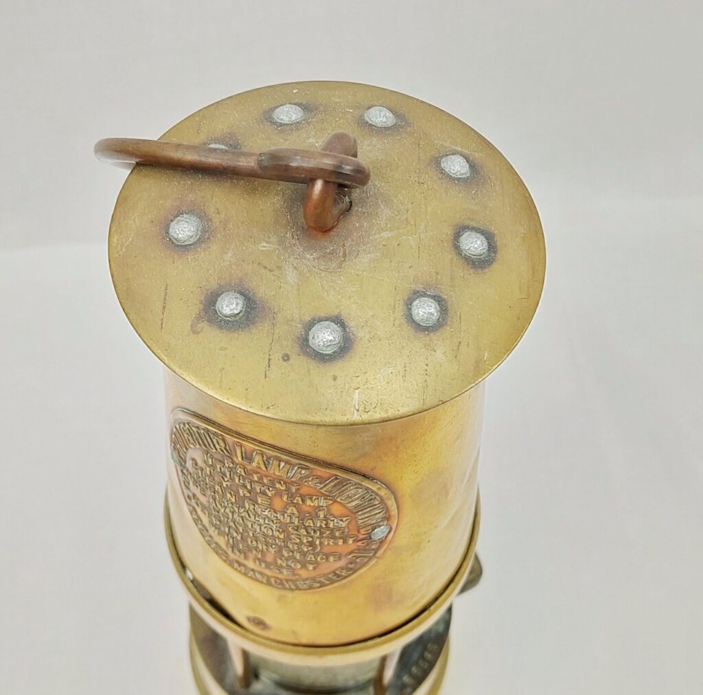 The Protector Miners Lamp Type A1 - Sally Antiques
