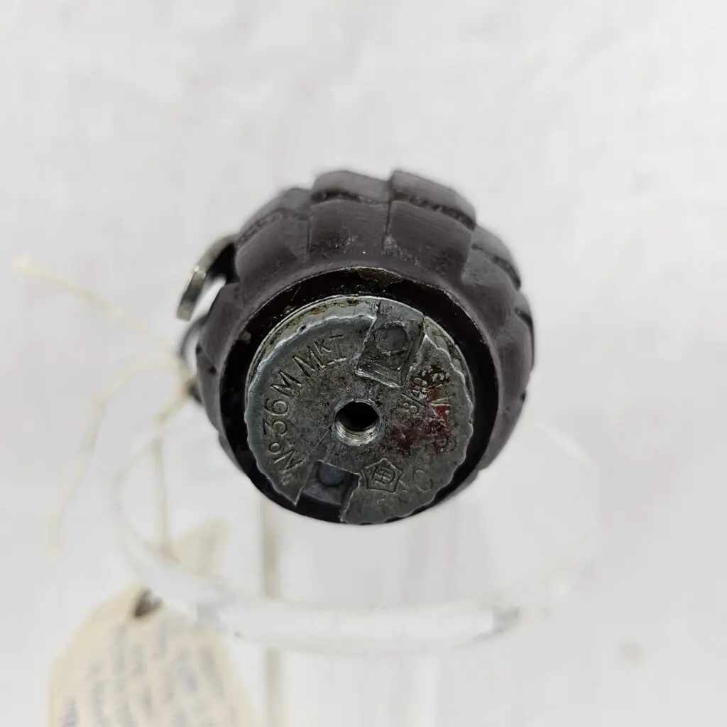 WW2 1940 Inert No. 36 MK1 British Mills Bomb by Parkinson Stone Company ...