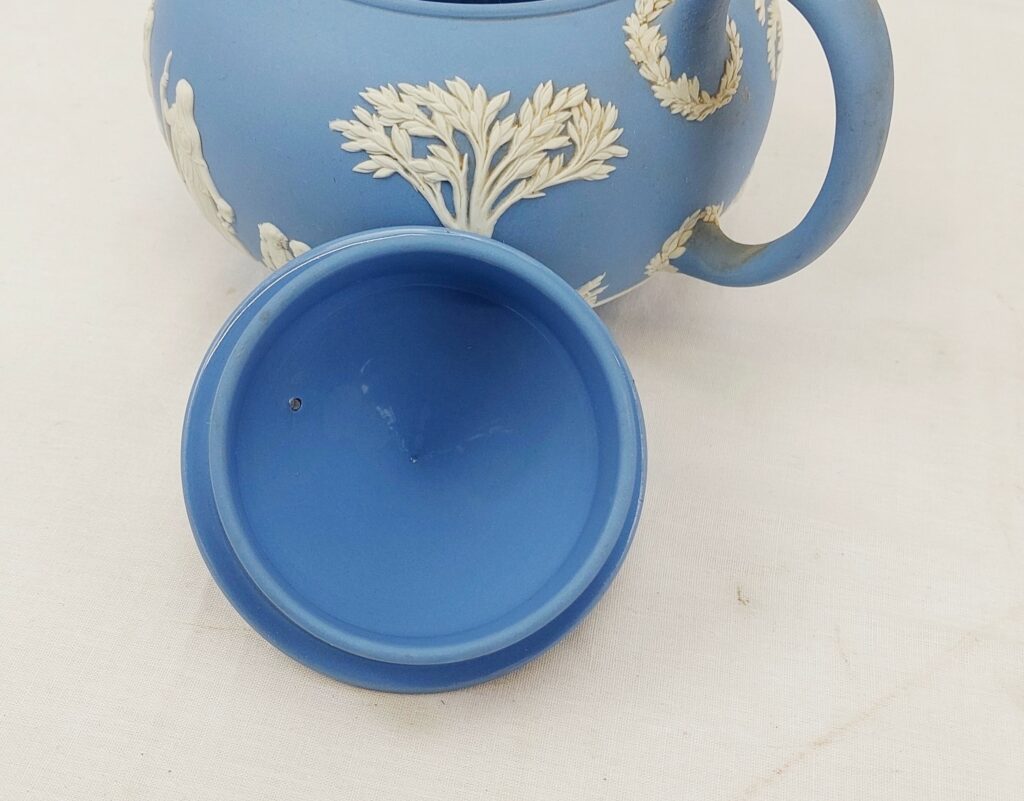 Wedgwood Jasperware Teapot - Sally Antiques